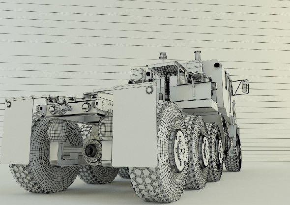 OSHKOSH M1070 military by recepozturk88 | 3DOcean