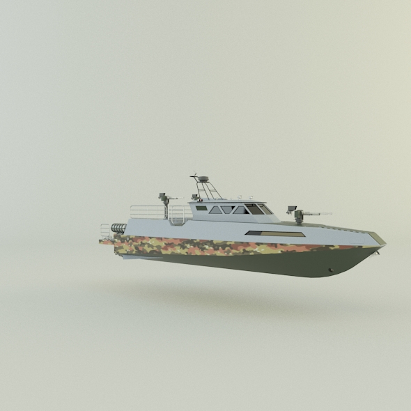 assault boat 3d model by recepozturk88 | 3DOcean