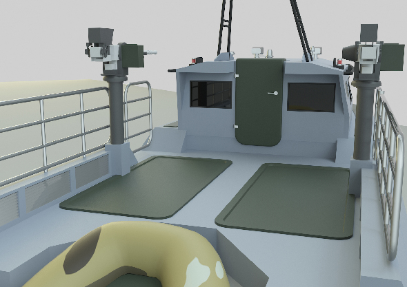 assault boat 3d model by recepozturk88 | 3DOcean