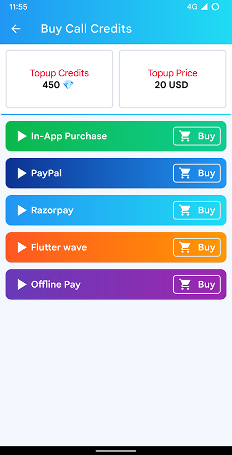 YooHoo – Anonymous Calling Android App Source Code & Admin Panel & Website by Krishna-Apps