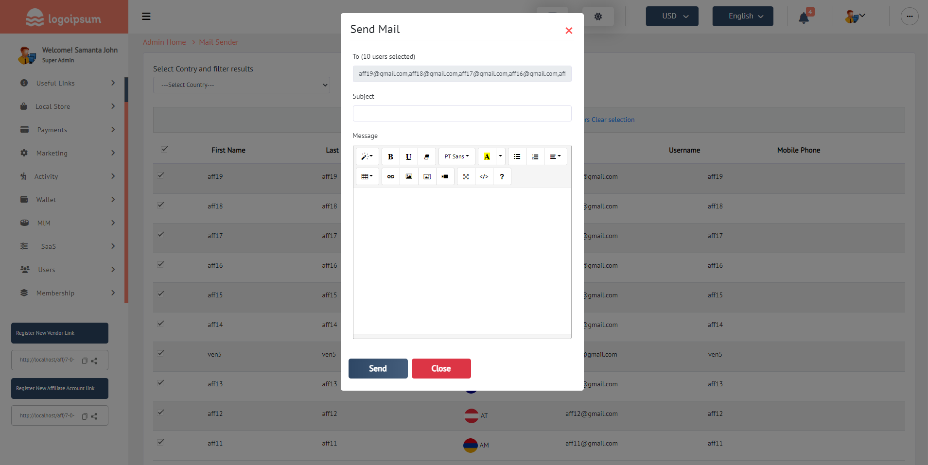 Affiliate Management System - PHP Platform by AffiliateProSaaS | CodeCanyon