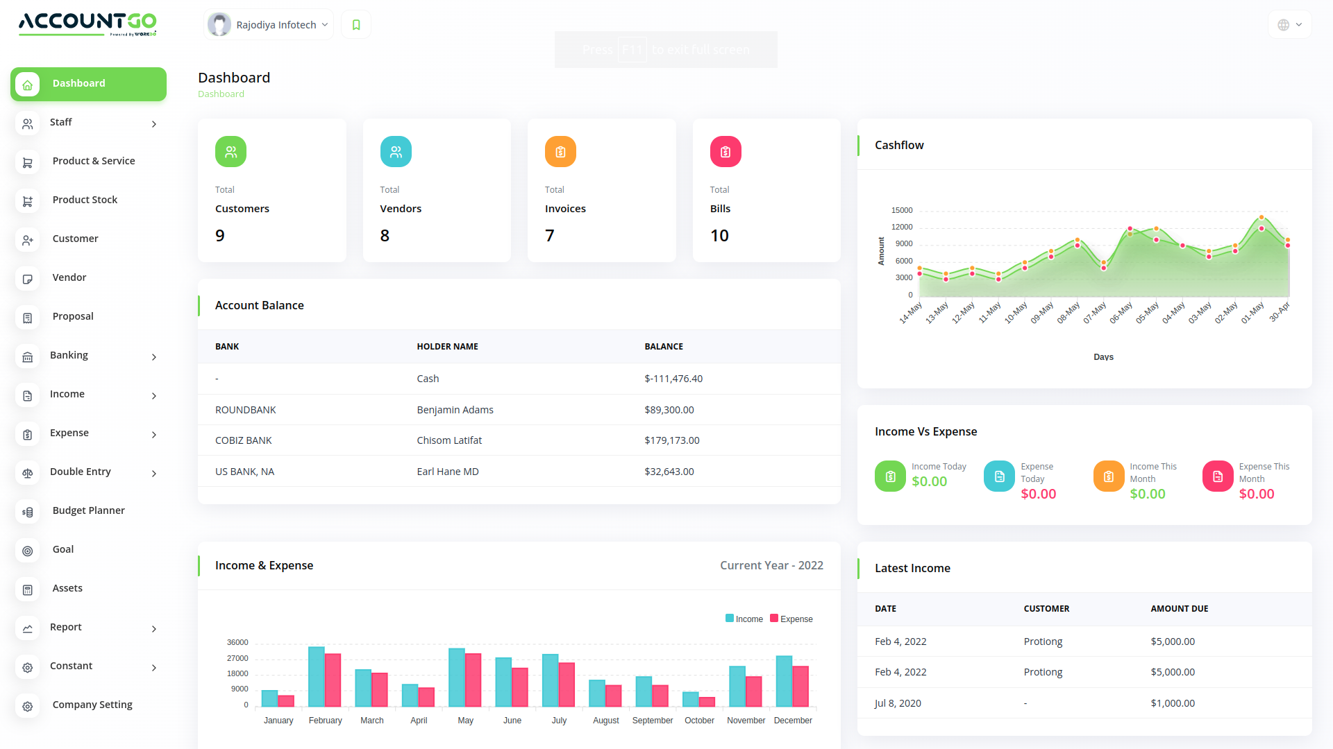 AccountGo - Accounting and Billing Tool by RajodiyaInfotech | CodeCanyon