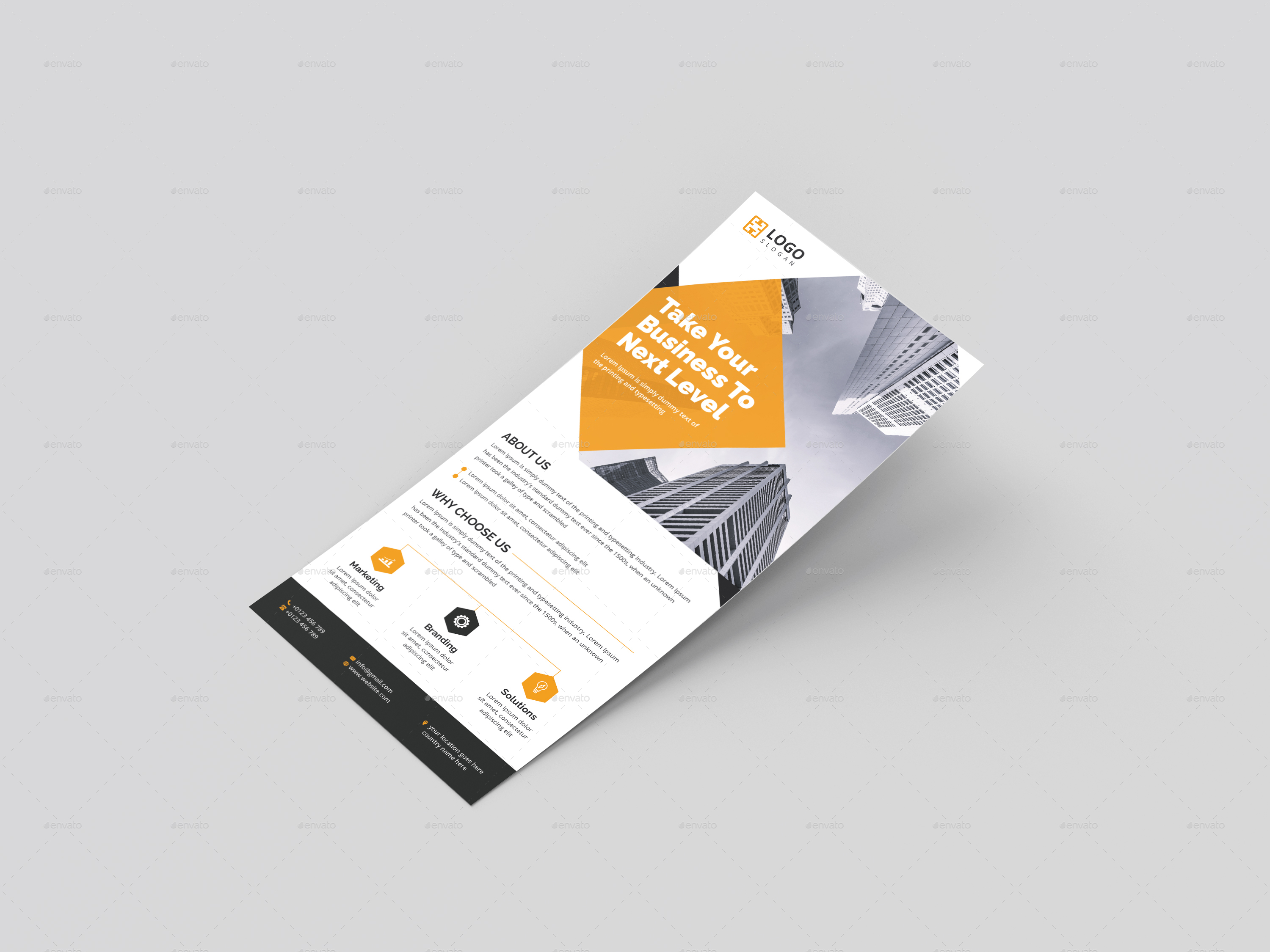 Corporate DL Flyer Template Bundle, Print Templates | GraphicRiver