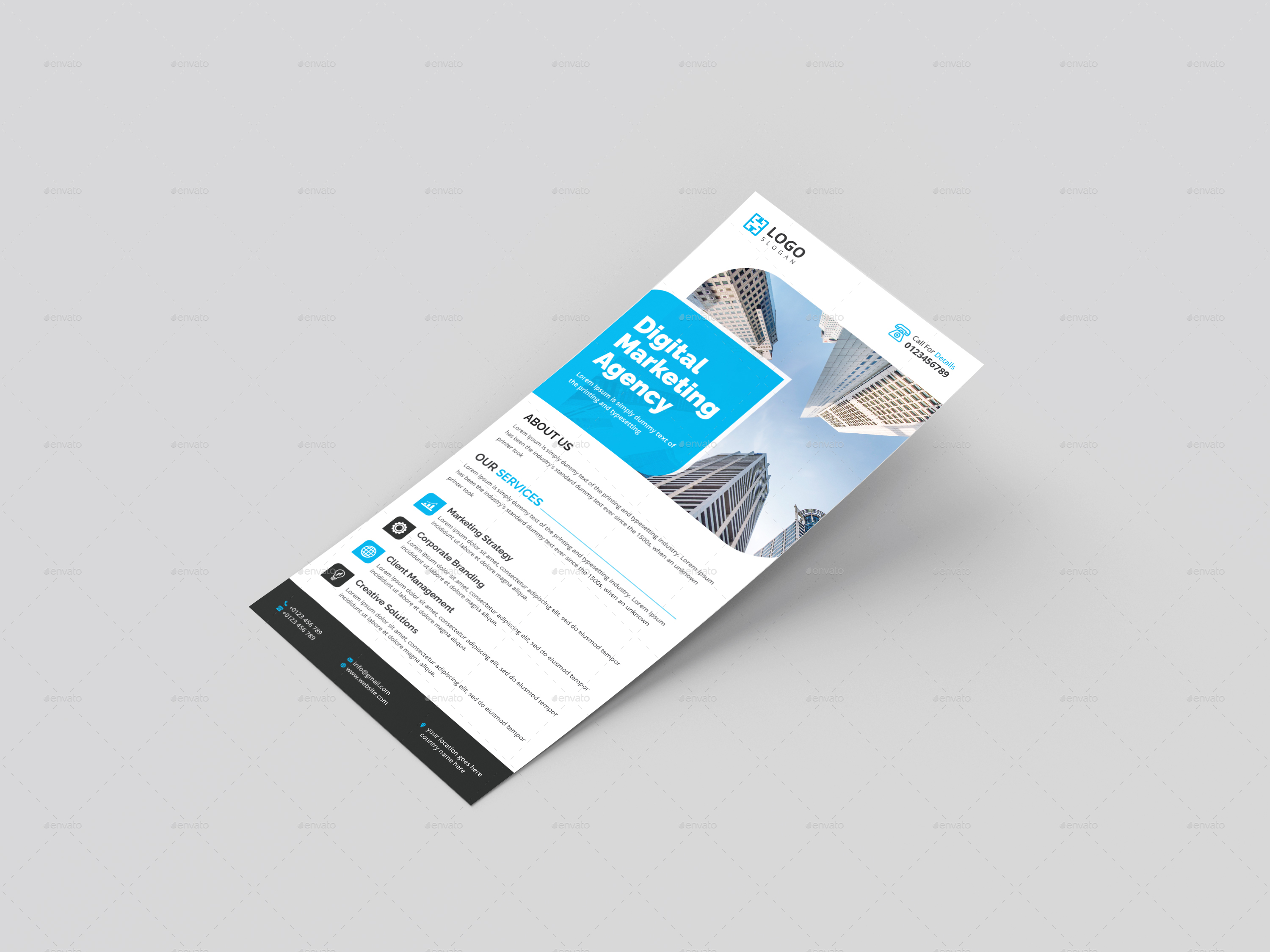 Corporate DL Flyer Template Bundle, Print Templates | GraphicRiver