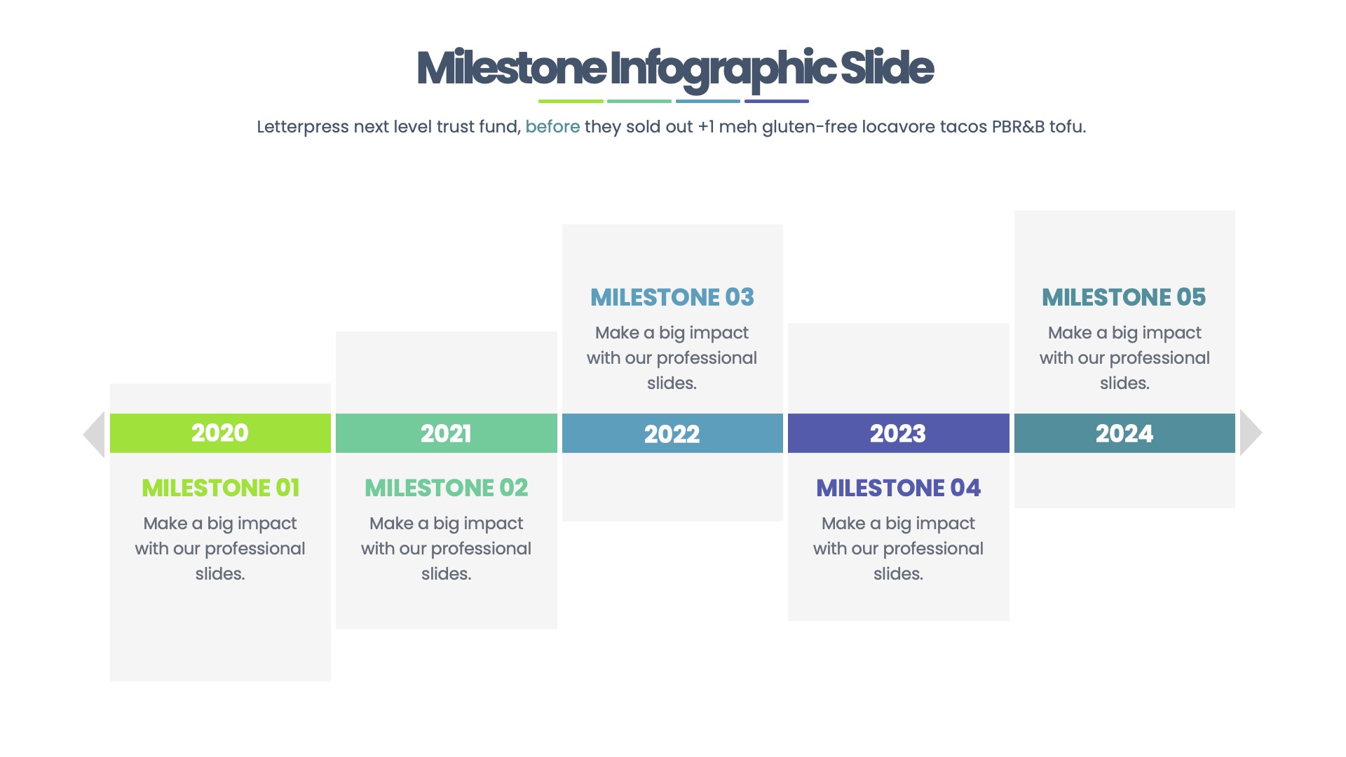 Milestone - Keynote Infographics Slides, Presentation Templates ...