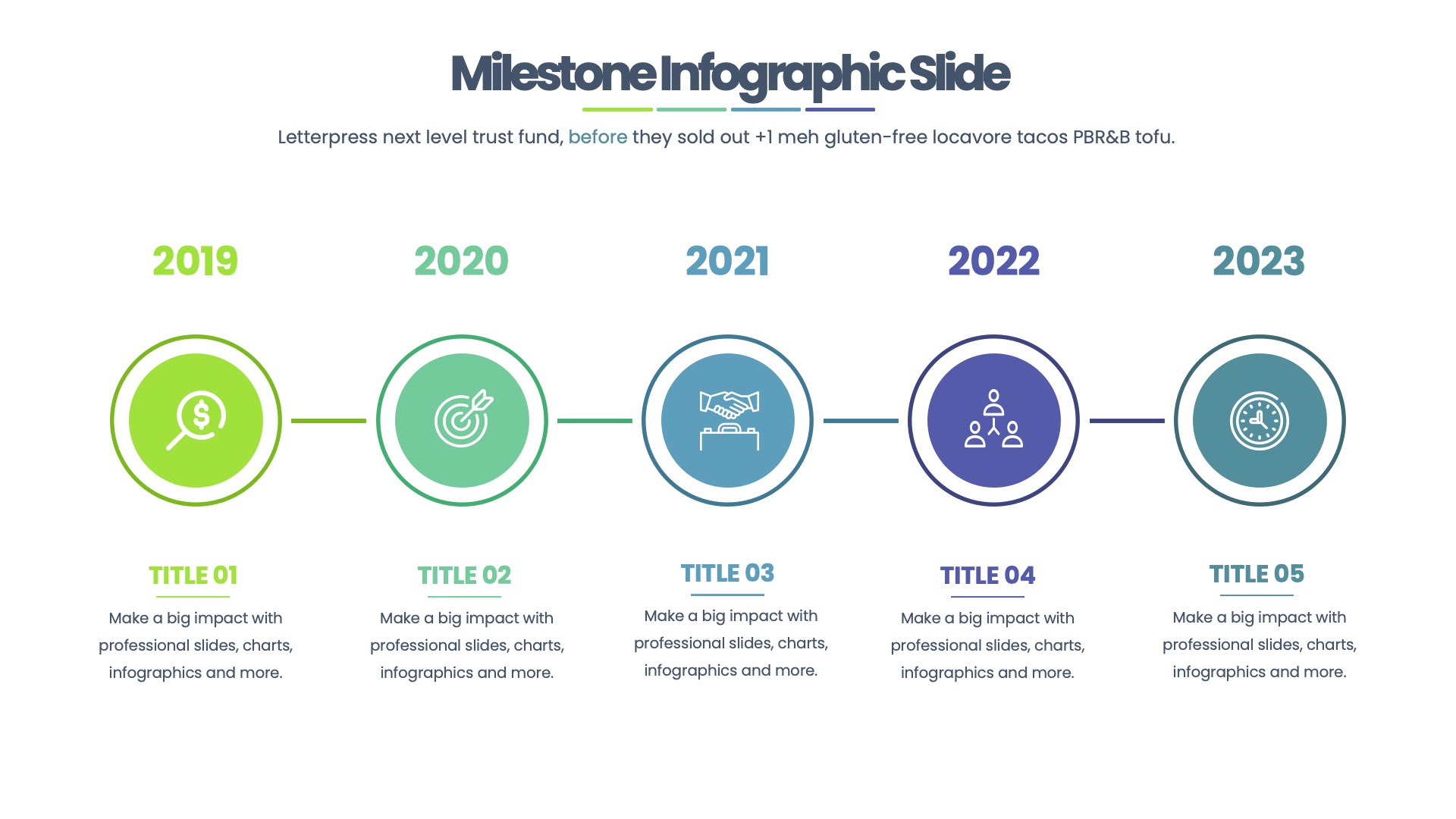 Milestone - Keynote Infographics Slides, Presentation Templates ...