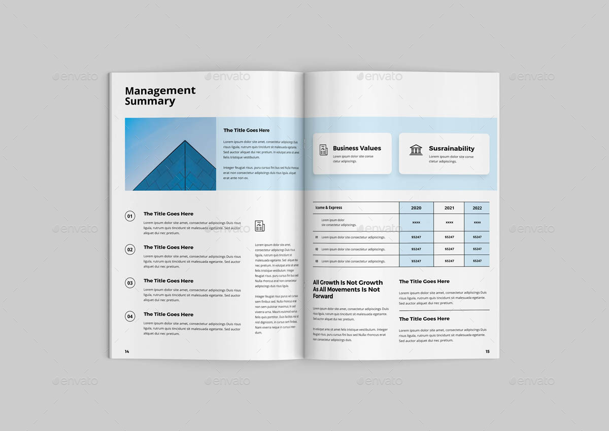 Project Proposal Template v2, Print Templates | GraphicRiver