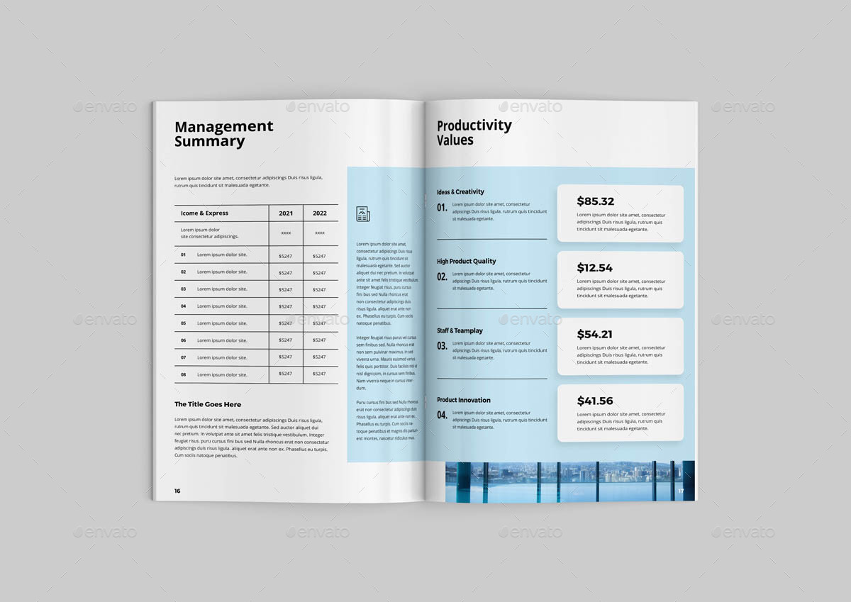 Project Proposal Template v2, Print Templates | GraphicRiver