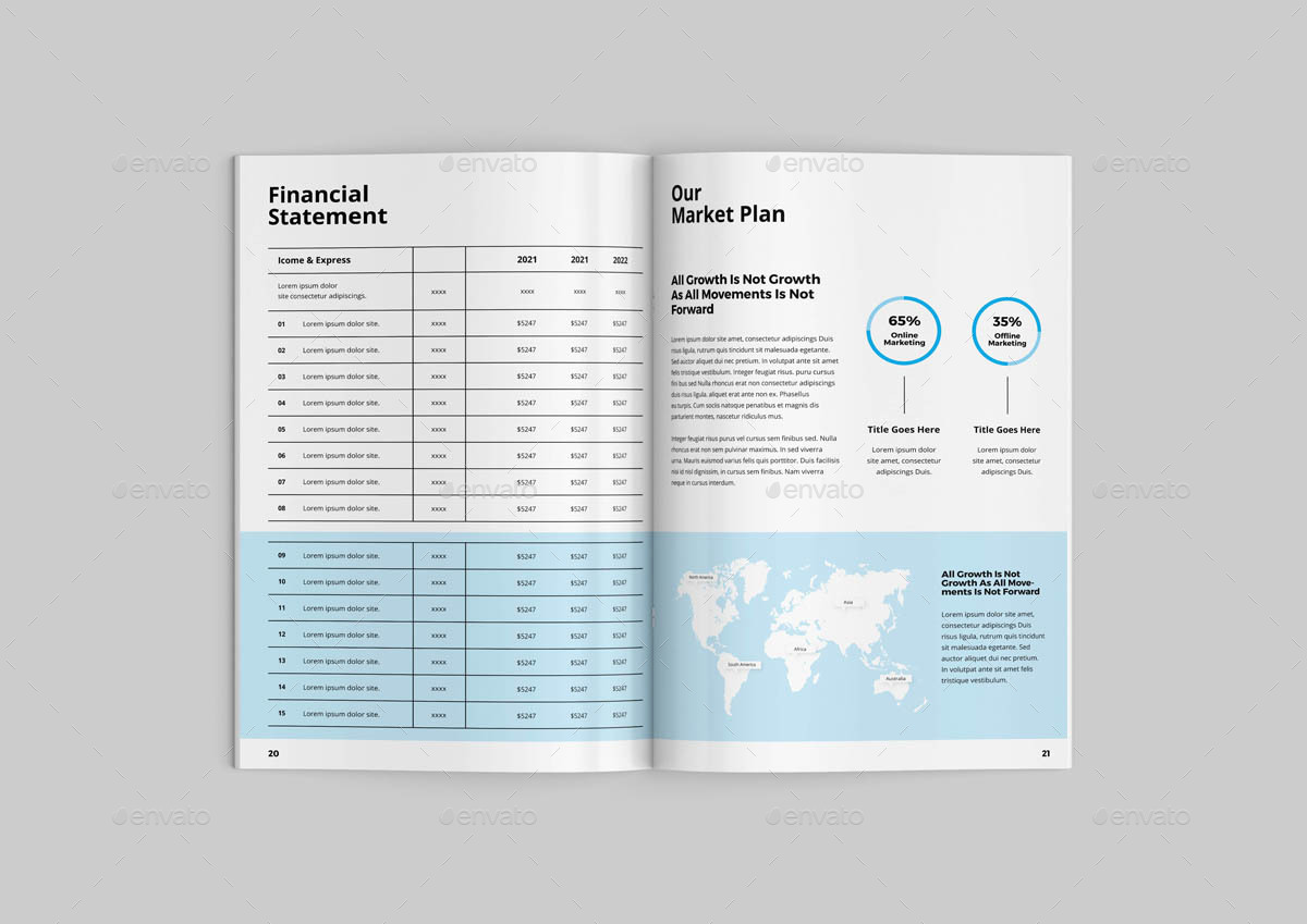 Project Proposal Template v2, Print Templates | GraphicRiver