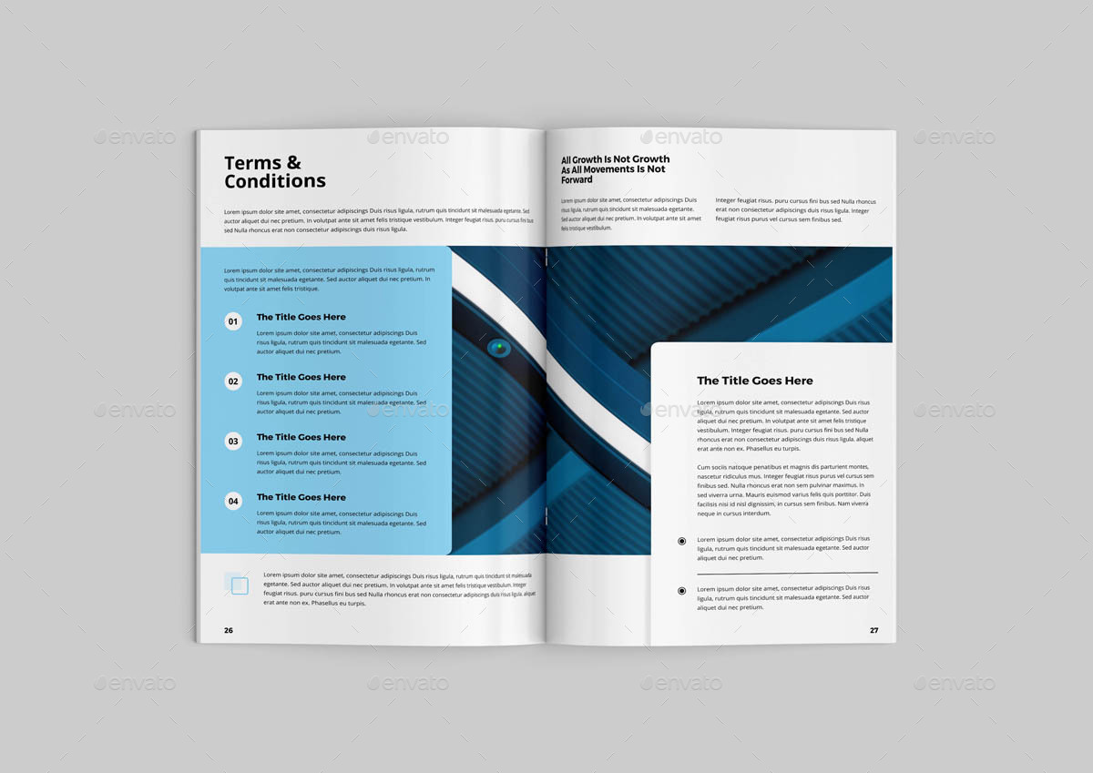 Project Proposal Template v2, Print Templates | GraphicRiver