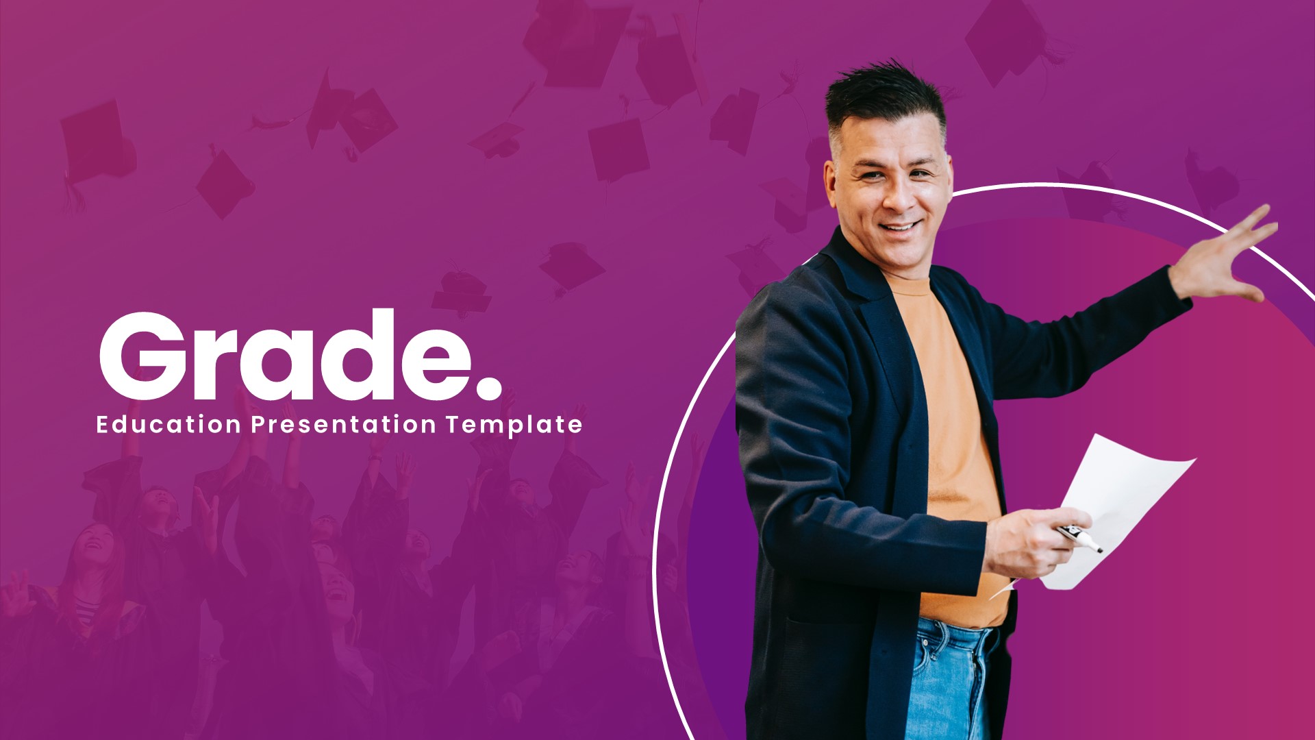 Grade - Education Google Slides Template, Presentation Templates ...