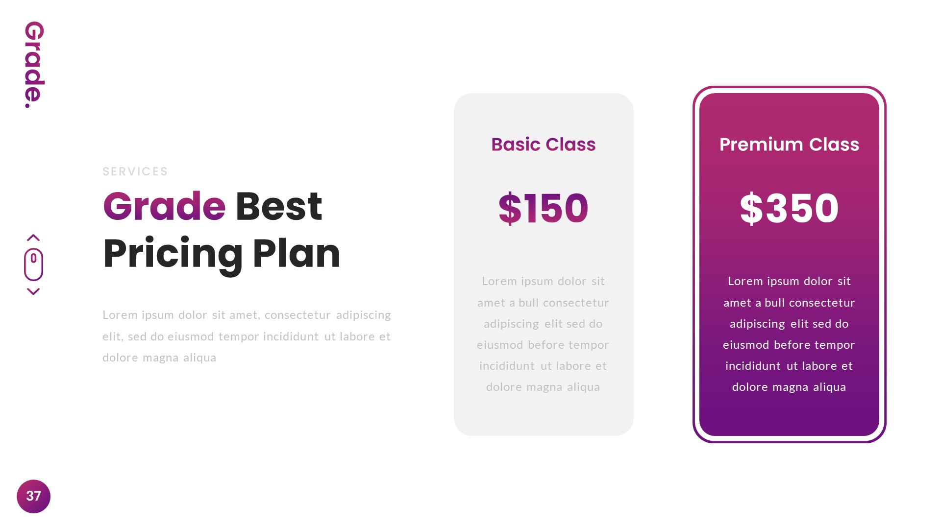 Grade - Education Google Slides Template, Presentation Templates ...