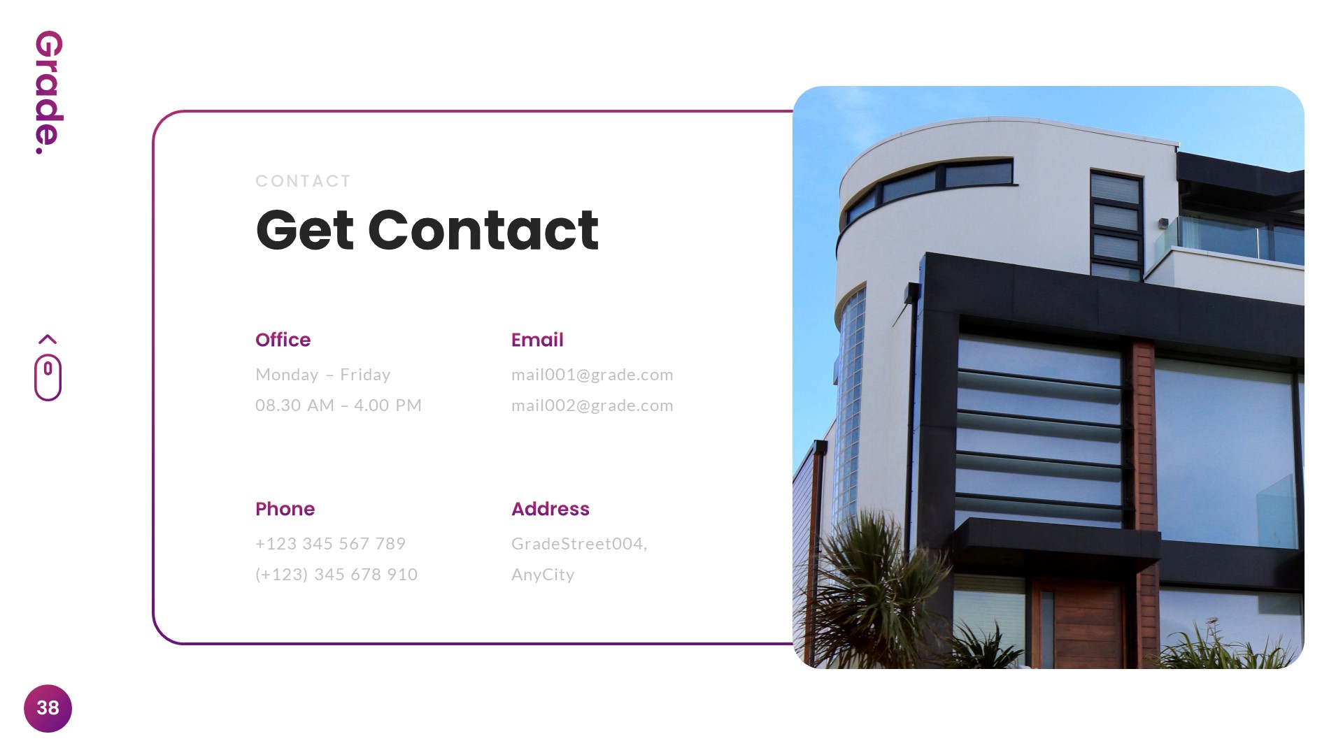 Grade - Education Google Slides Template, Presentation Templates ...