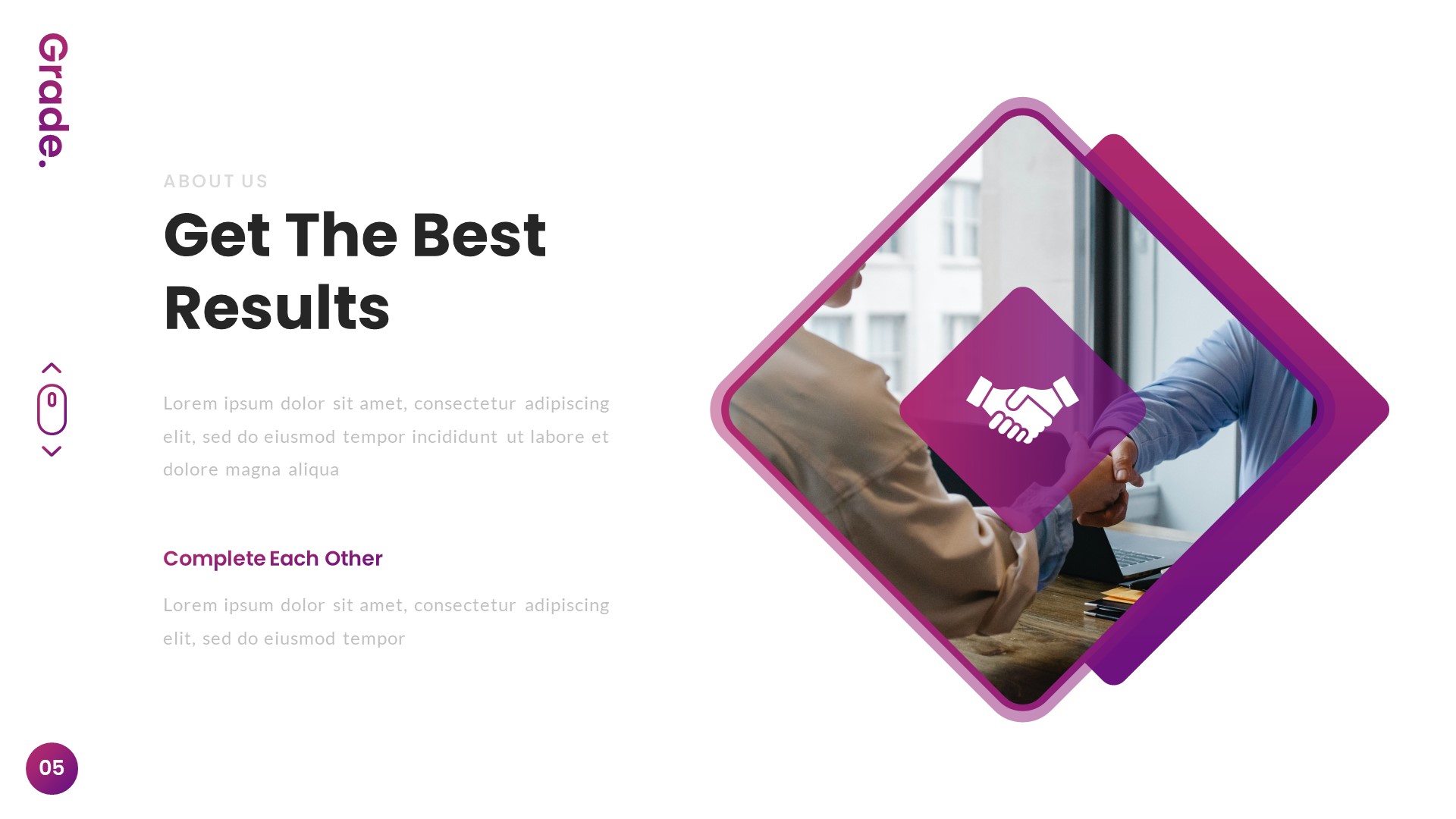 Grade - Education PowerPoint Template, Presentation Templates ...