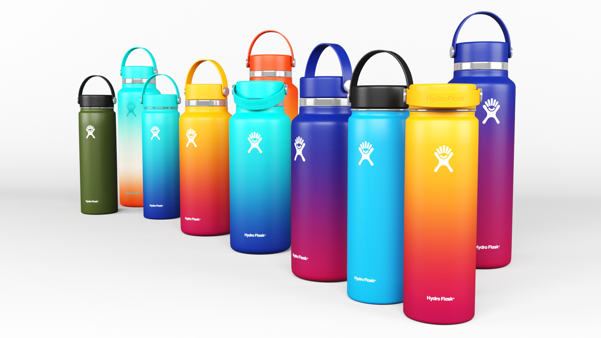 Hydro Flask Water Bottle by kebunpisank | 3DOcean