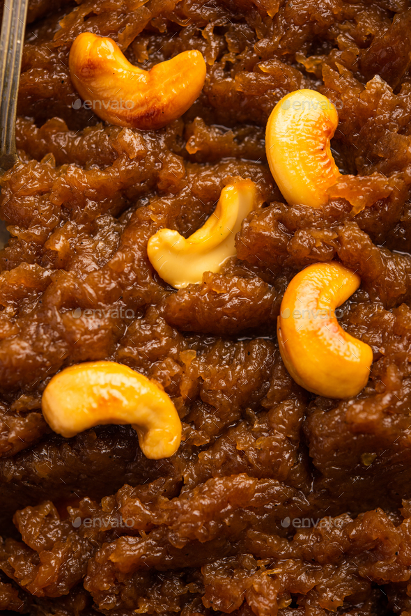 Kashi halwa or kasi halva, a traditional dessert of Karnataka made ...