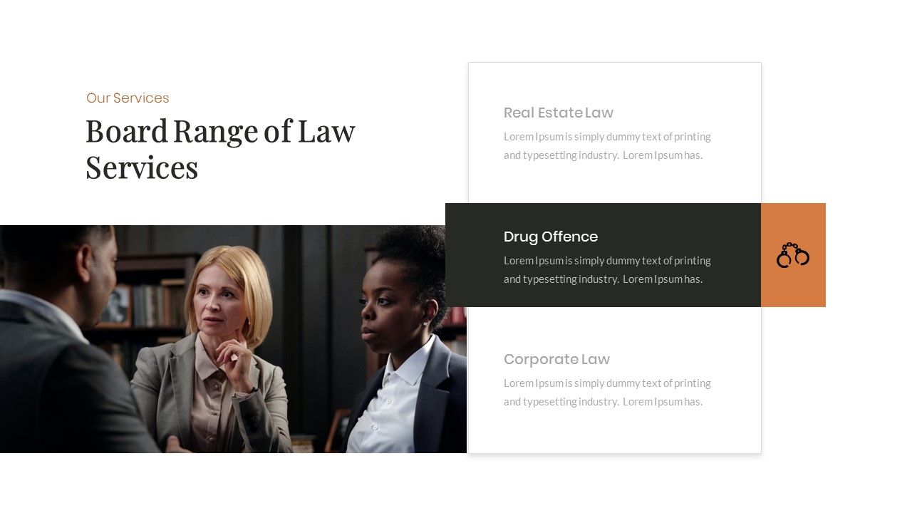Gideon – Law Consultant PowerPoint Template, Presentation Templates