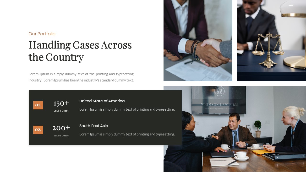 Gideon – Law Consultant PowerPoint Template, Presentation Templates