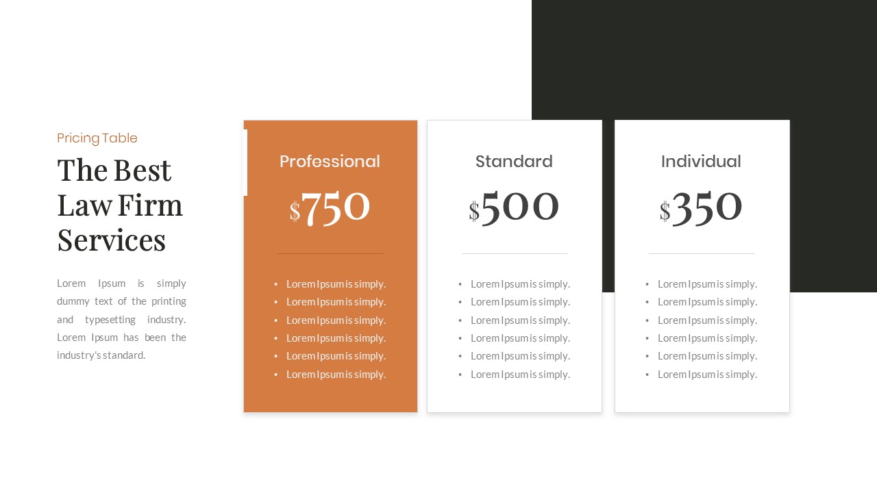 Gideon – Law Consultant PowerPoint Template, Presentation Templates