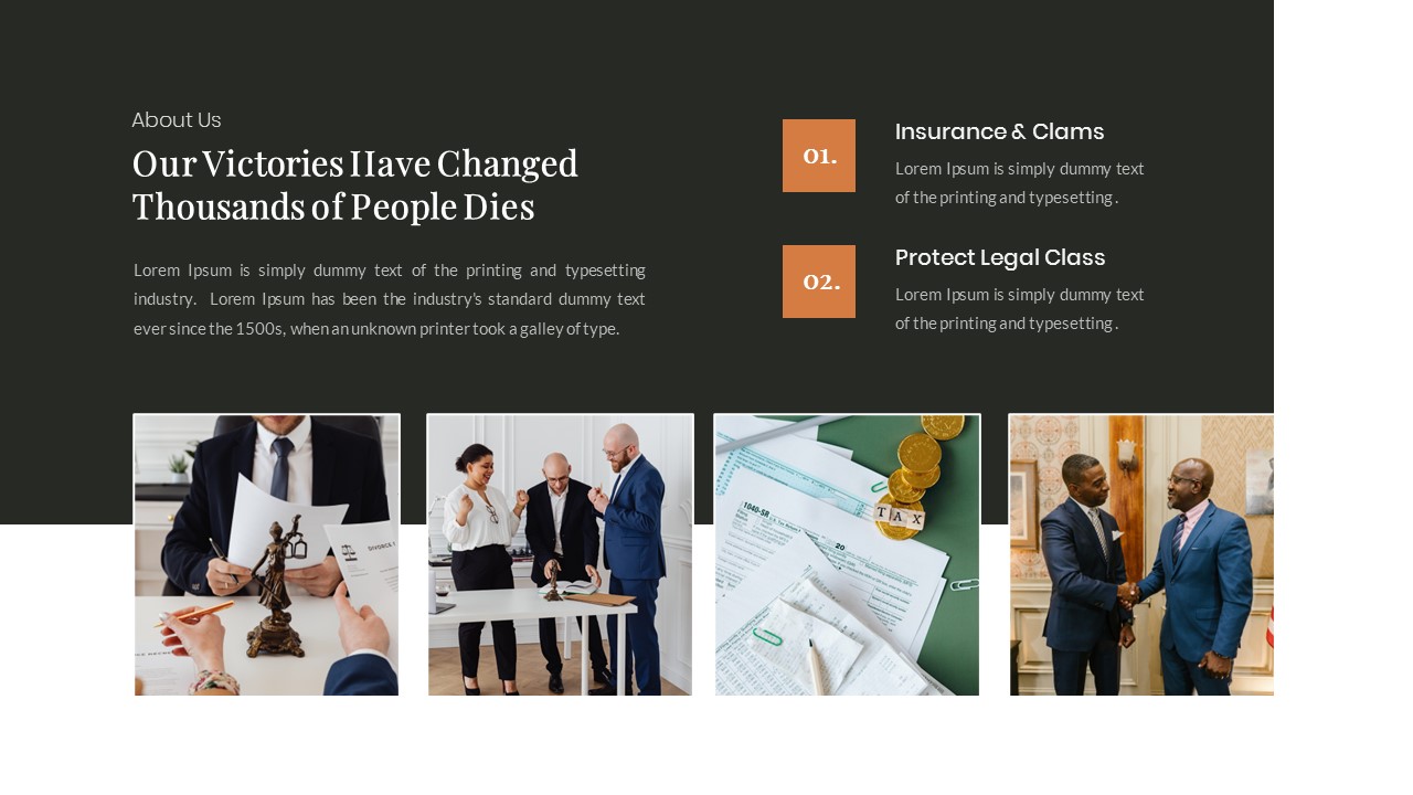 Gideon – Law Consultant PowerPoint Template, Presentation Templates