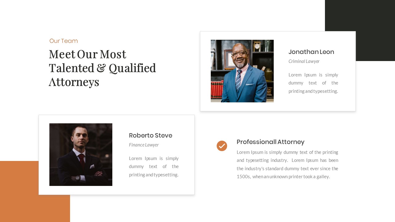 Gideon – Law Consultant PowerPoint Template, Presentation Templates