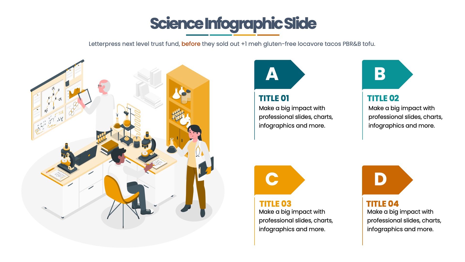 Science - Keynote Infographics Slides, Presentation Templates ...