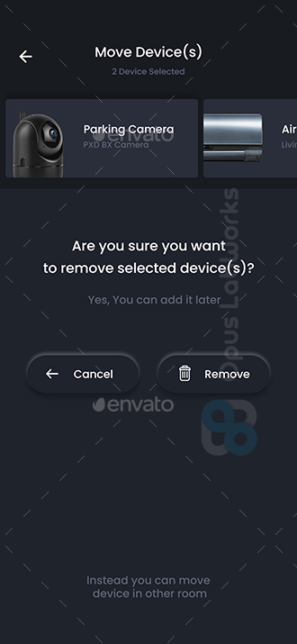 Smart Home App UI | IoT App UI Kit | Home Automation App UI | Home ...
