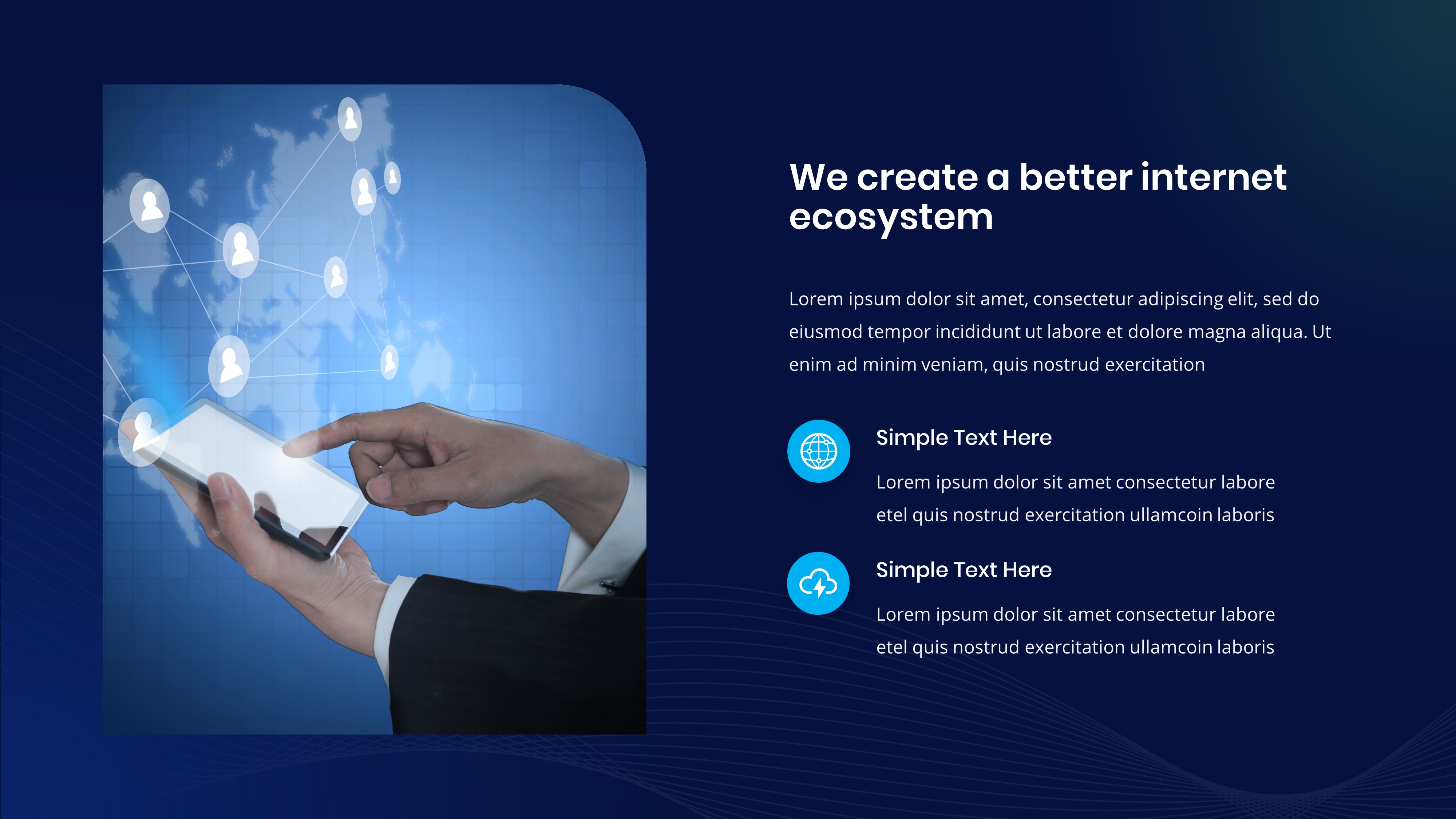 WEB 3.0 Powerpoint Presentation Template, Presentation Templates ...