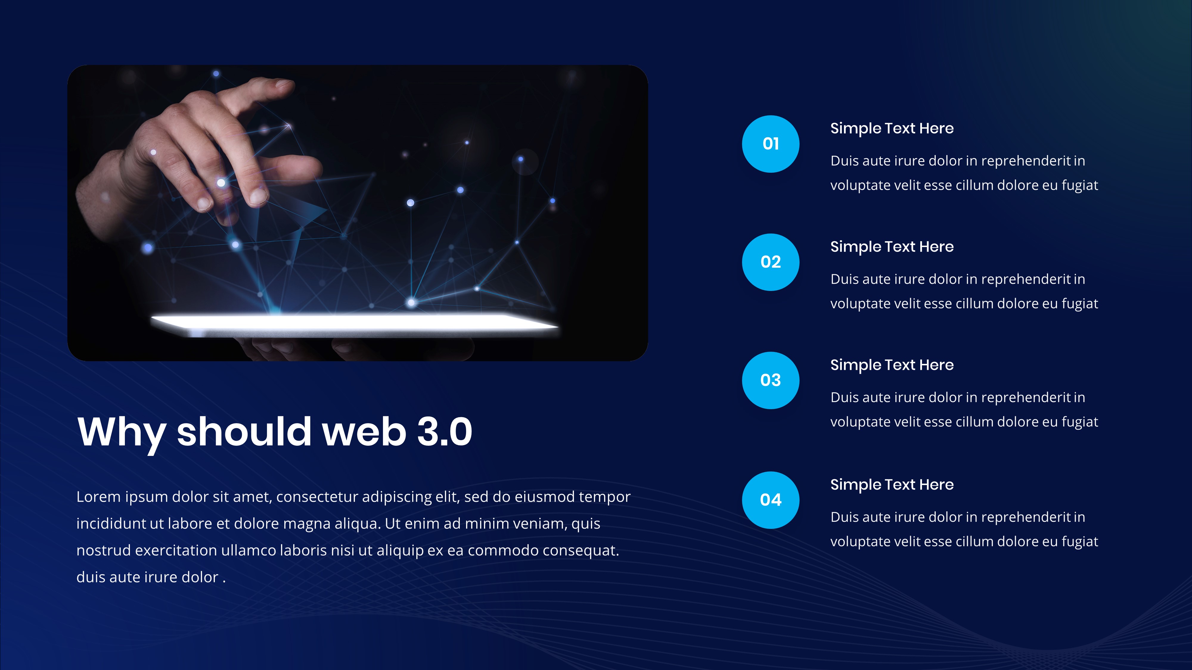 WEB 3.0 Powerpoint Presentation Template, Presentation Templates ...