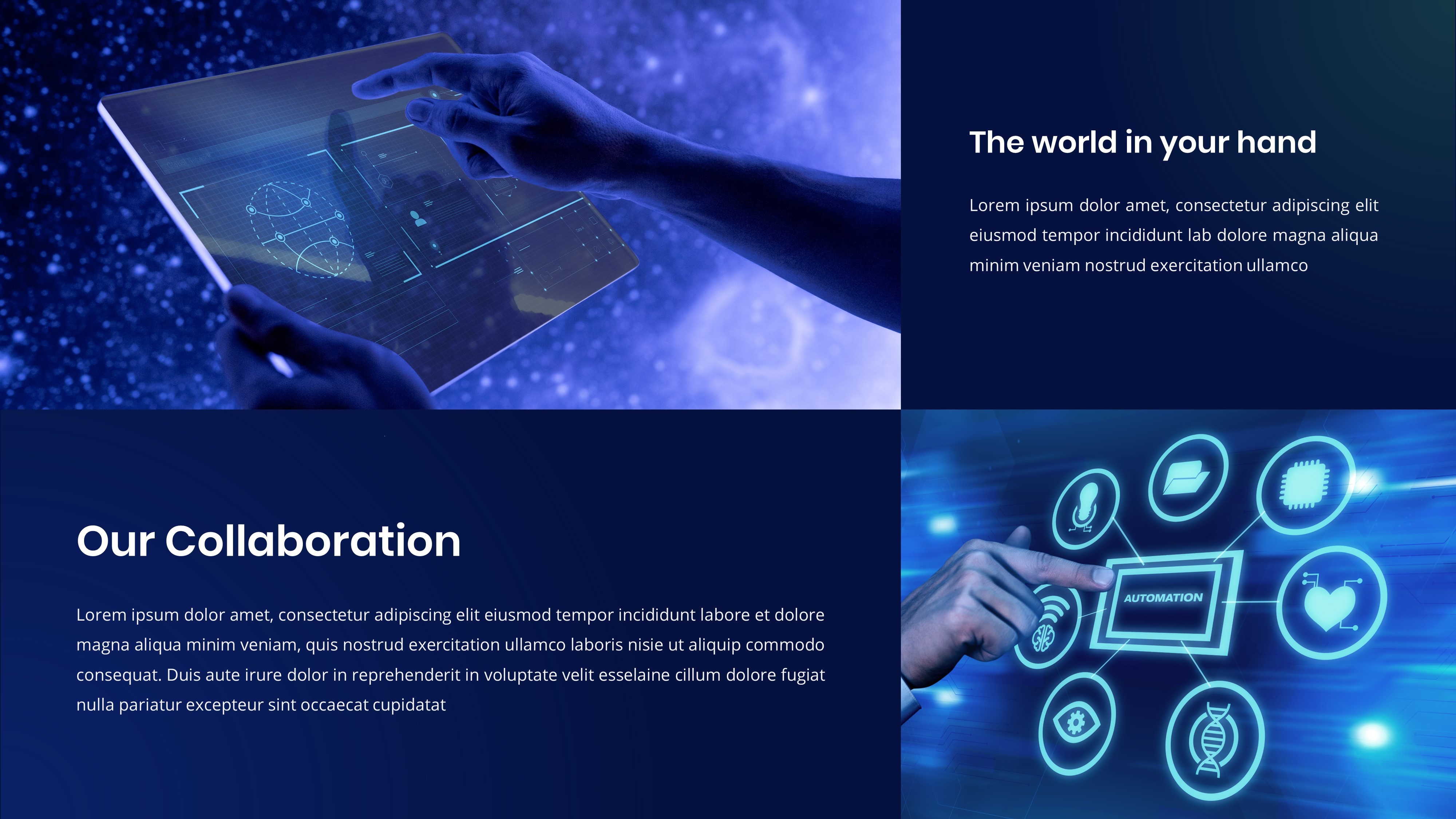 WEB 3.0 Powerpoint Presentation Template, Presentation Templates ...