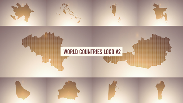 World Countries Logo & Titles V2, After Effects Project Files | VideoHive