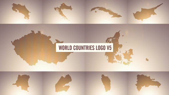 World Countries Logo & Titles V5, After Effects Project Files | VideoHive
