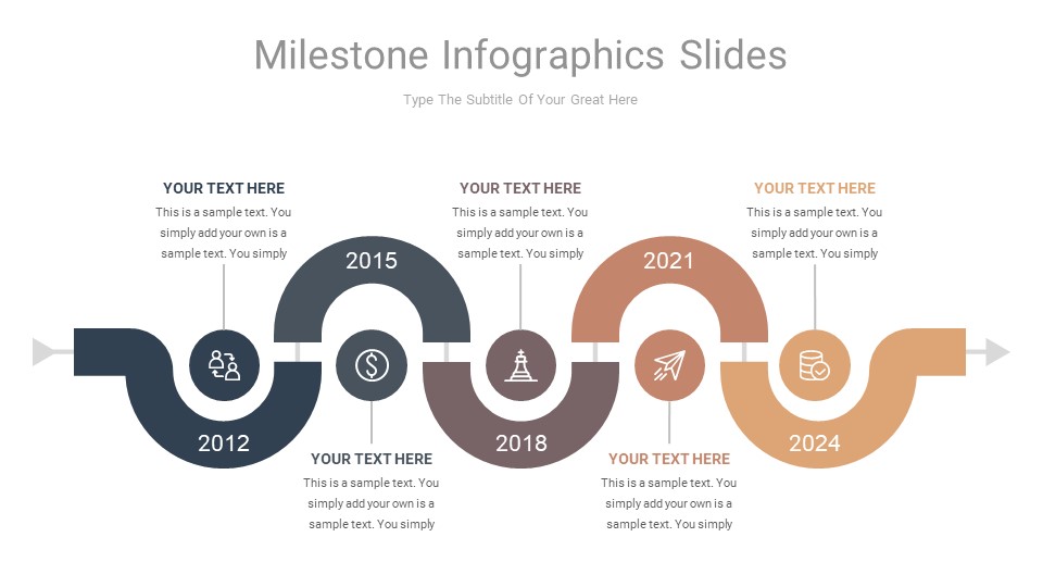 Milestone PowerPoint Infographics by SOOZ_ART | GraphicRiver