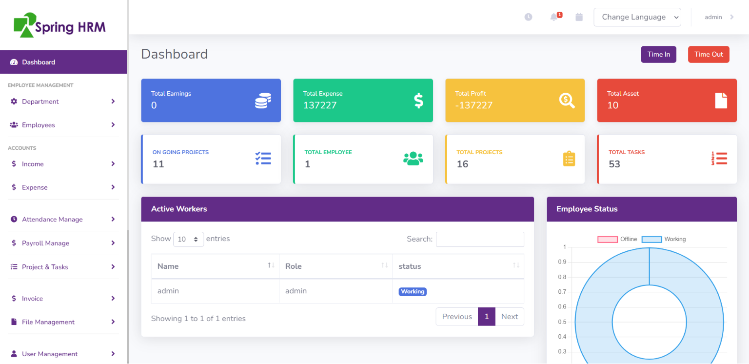 HRM MAX , Payroll, Attendance, File , Account Management Platform by ...