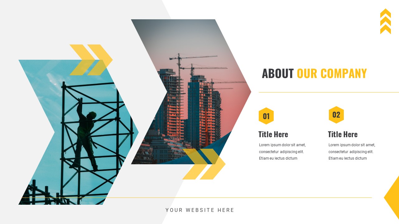 Construal - Construction Powerpoint, Presentation Templates | GraphicRiver