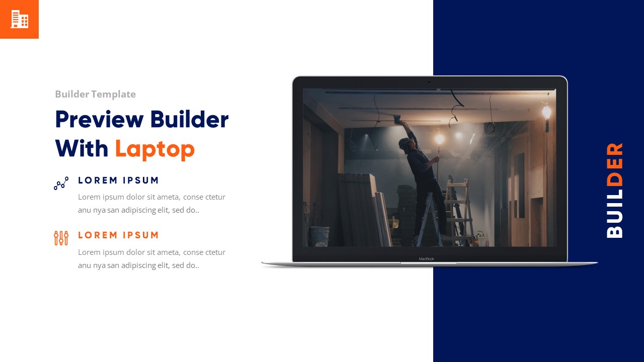 Builder - Construction & Industrial Powerpoint Template, Presentation ...