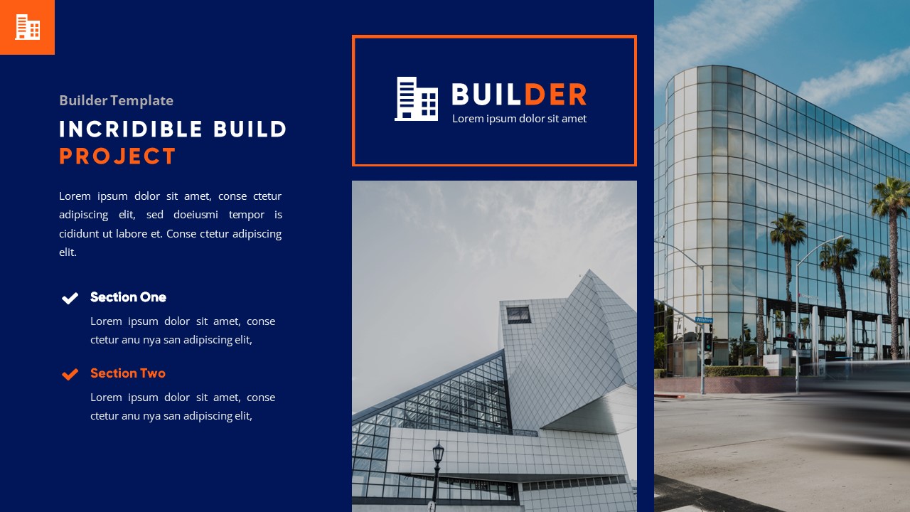 Builder - Construction & Industrial Powerpoint Template, Presentation ...