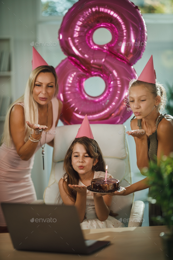 Birthday During Isolation Period Stock Photo by micens | PhotoDune