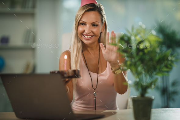 Birthday During Isolation Period Stock Photo by micens | PhotoDune