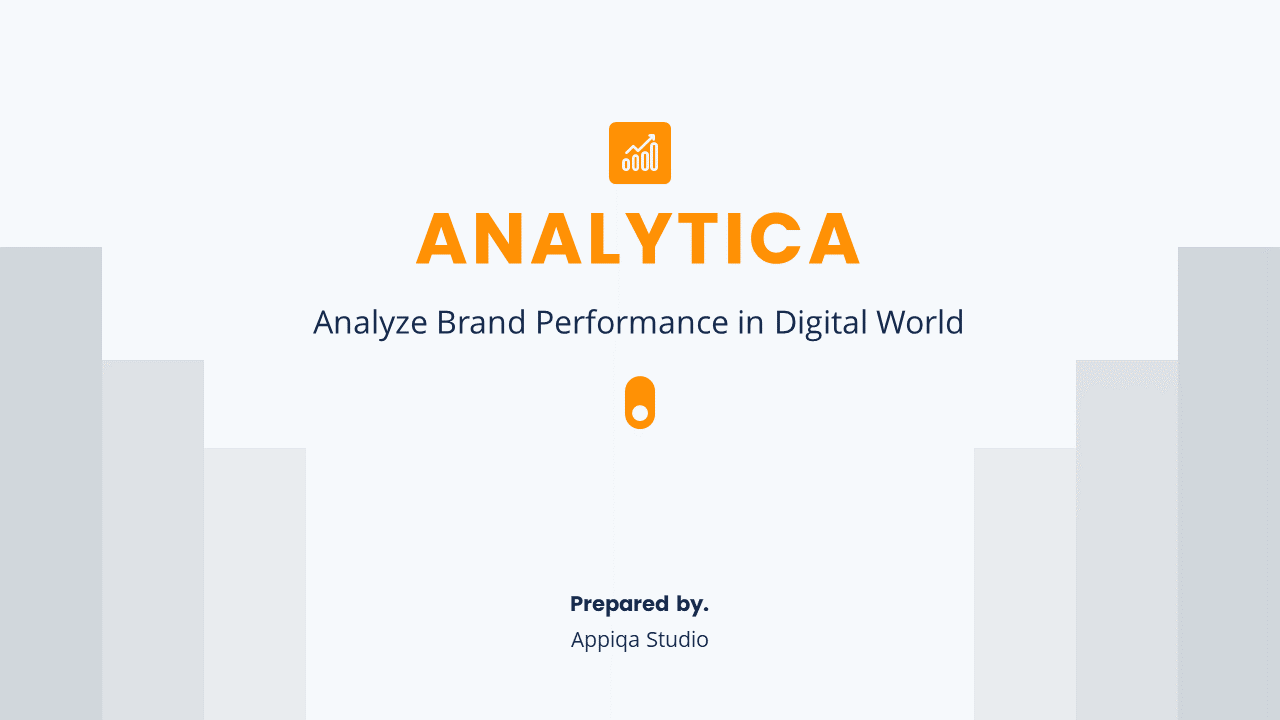 Analytica - Website & Ecommerce Report Analytics, Presentation Templates