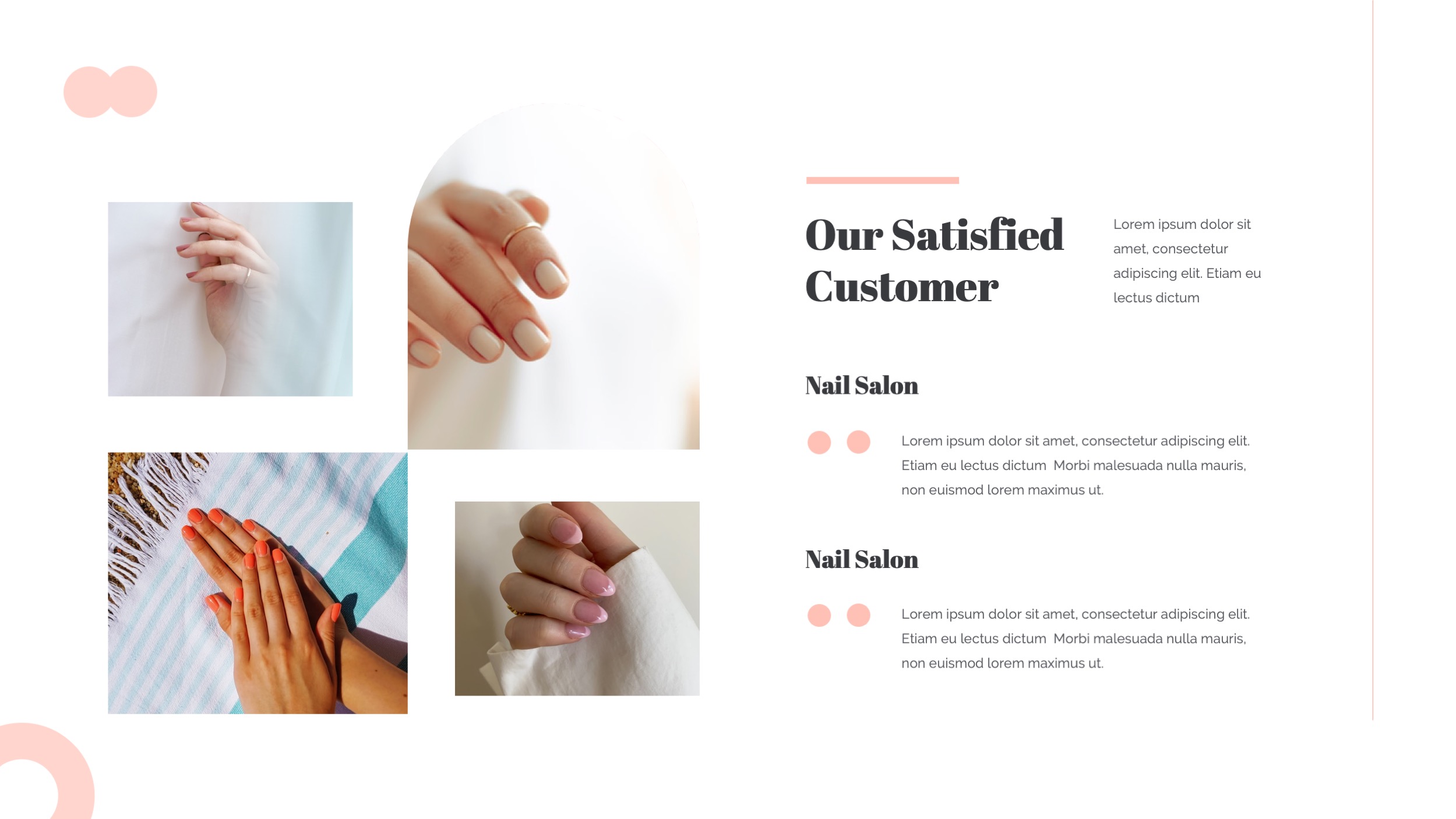 Naila Nail Salon Powerpoint Template, Presentation Templates | GraphicRiver