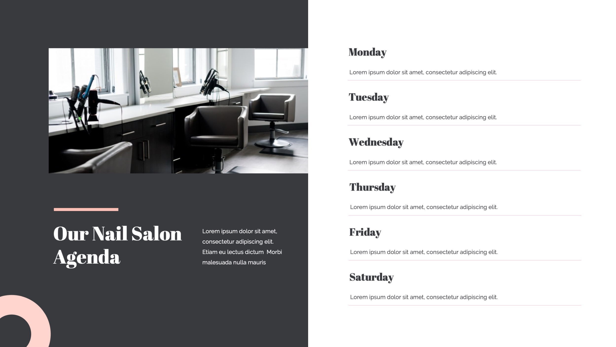 Naila Nail Salon Powerpoint Template, Presentation Templates | GraphicRiver