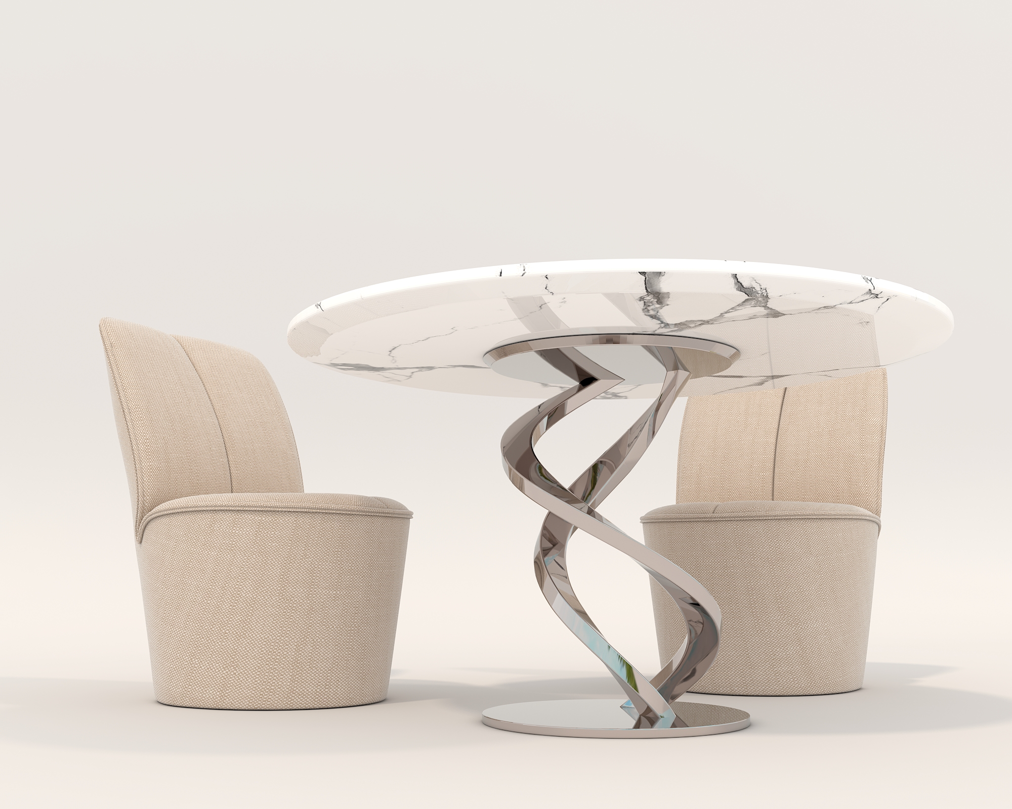Contemporary Style Table and Chairs 11 by nhattuankts | 3DOcean