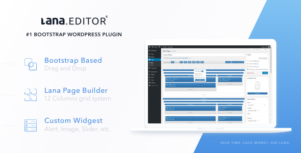 Lana Editor - Drag & Drop Page Builder for WordPress by lanacodes | CodeCanyon