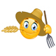 Farmer Emoticon, Vectors | GraphicRiver