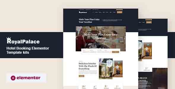 Royalpalace - Hotel Booking Elementor Pro Template Kit by ...