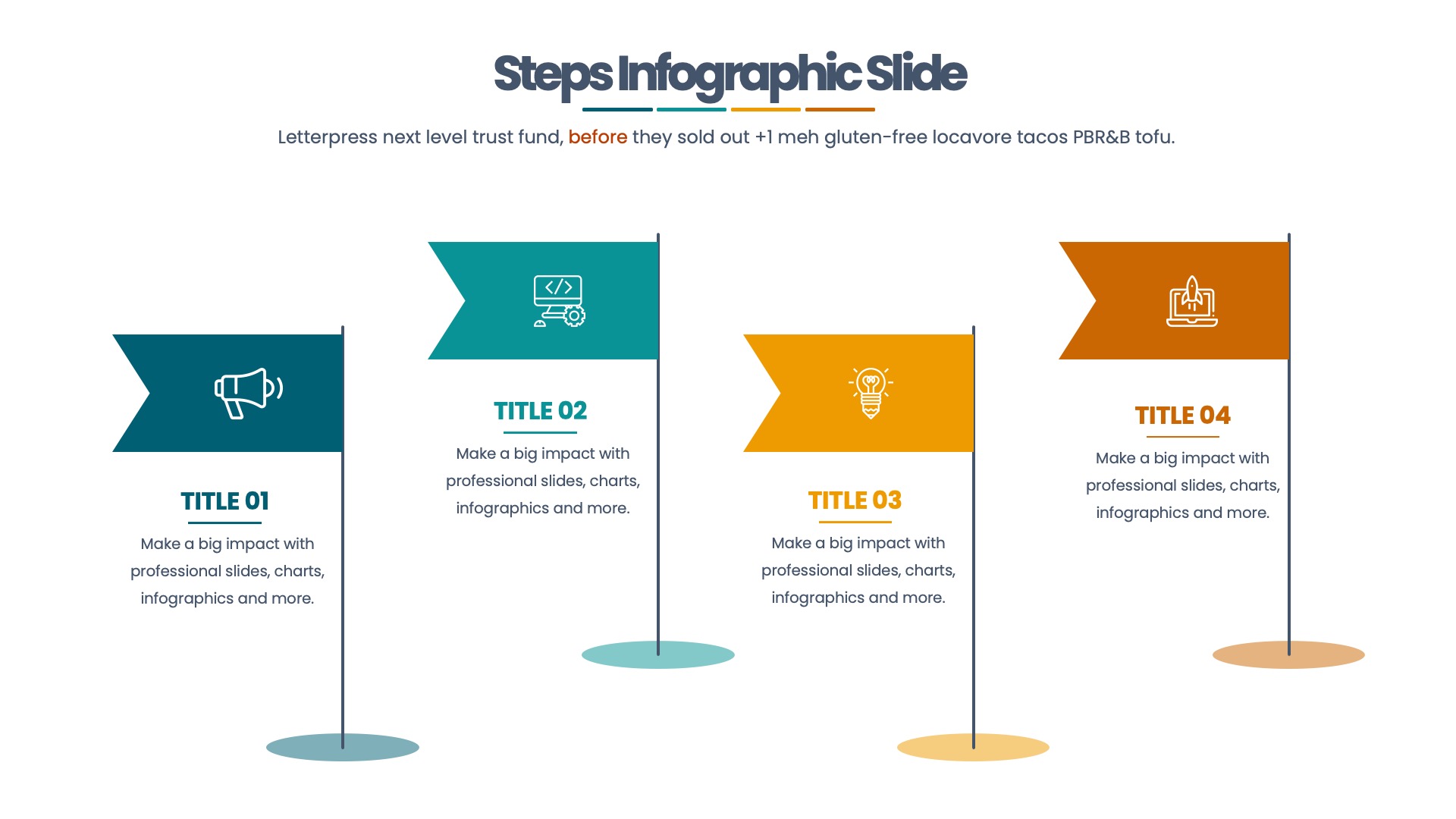 Steps - PowerPoint Infographics Slides, Presentation Templates ...