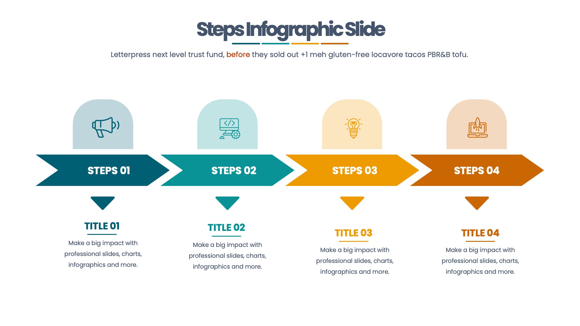 Steps - PowerPoint Infographics Slides, Presentation Templates ...