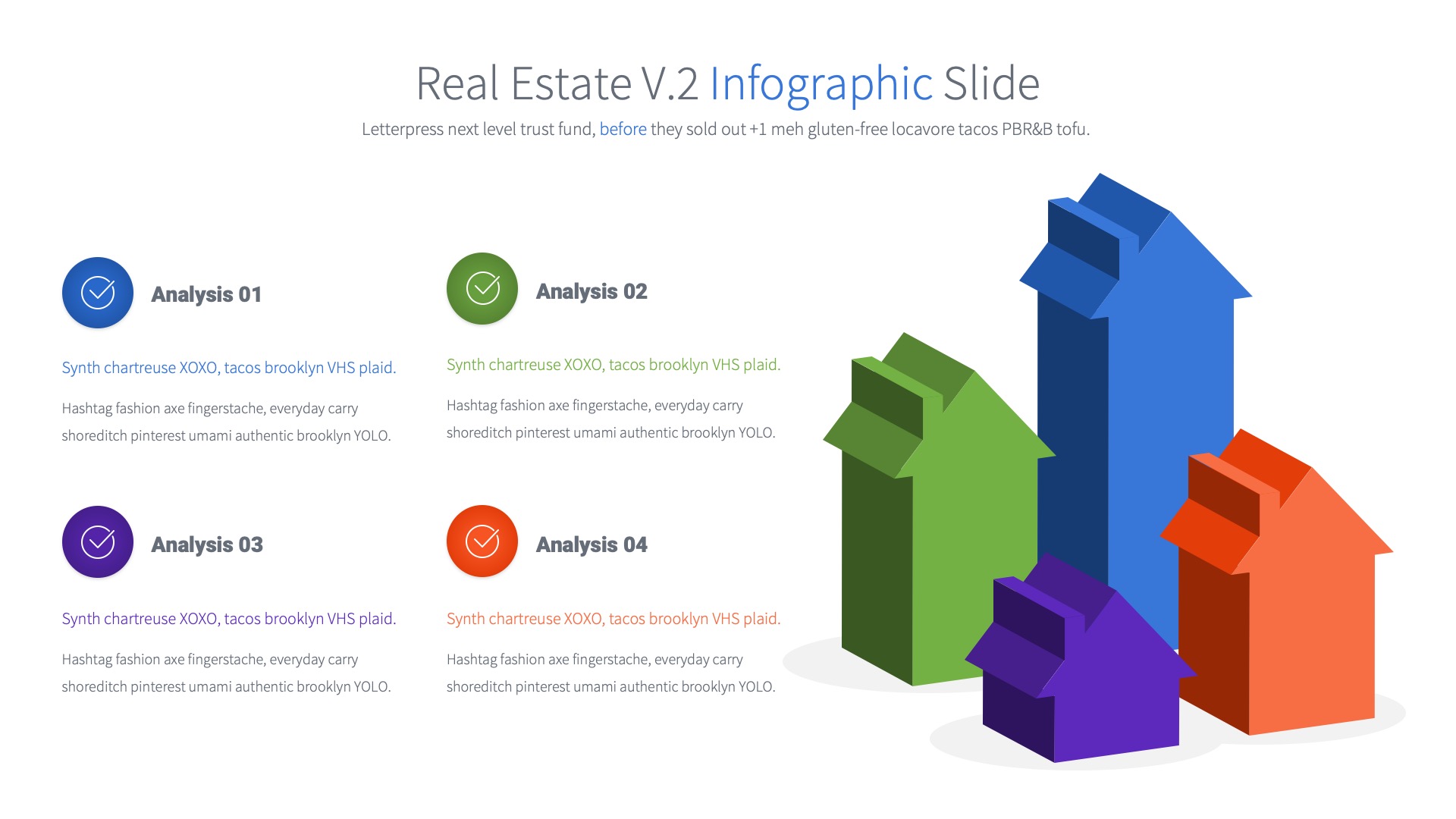Real Estate V.2 - PowerPoint Infographics Slides, Presentation Templates
