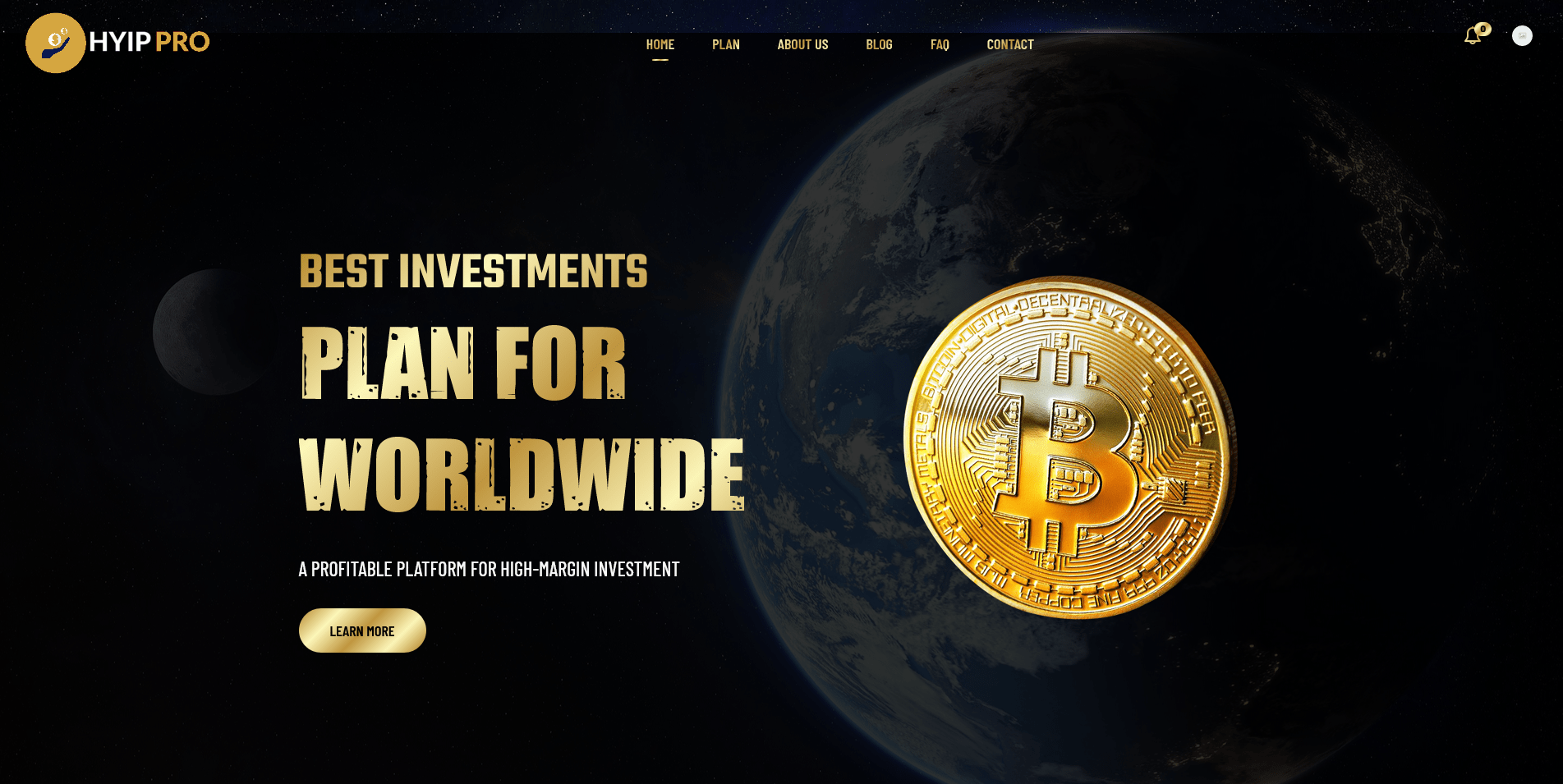 HYIP PRO - A Modern HYIP Investmet Platform by bug-finder | CodeCanyon